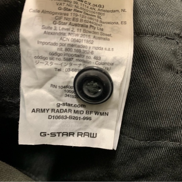 G-Star | Pants & Jumpsuits | Gstar Raw Radar Army Pant | Poshmark